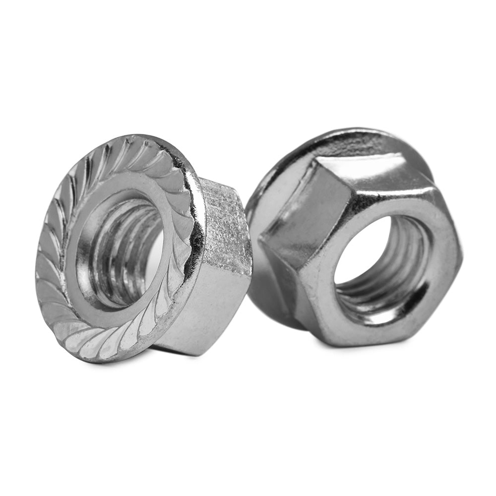3/8-16 Serrated Flange Nut 18-8 (A2) Stainless Steel – FMW Fasteners