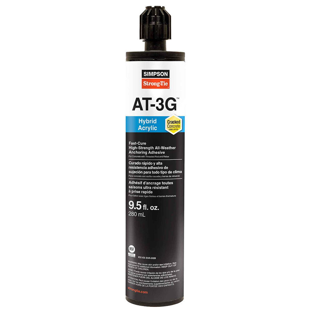 Simpson AT-3G™ High-Strength Hybrid Acrylic Adhesive -9.5 fl. oz. - In ...
