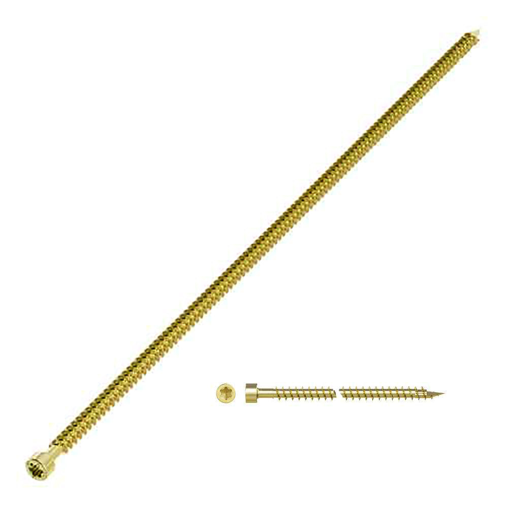 0.525 x 23 5/8 - Strong-Drive® SDCFC TIMBER-CFC Screw Yellow Zinc Coat ...