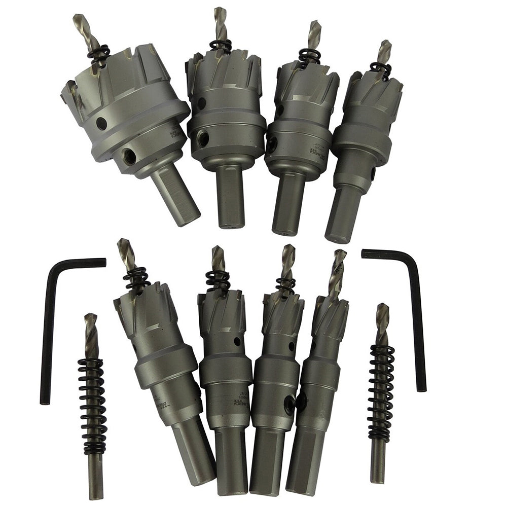 8 Piece Carbide Tipped Hole Cutter Set, 1" Depth of Cut, CTH5000 – FMW ...