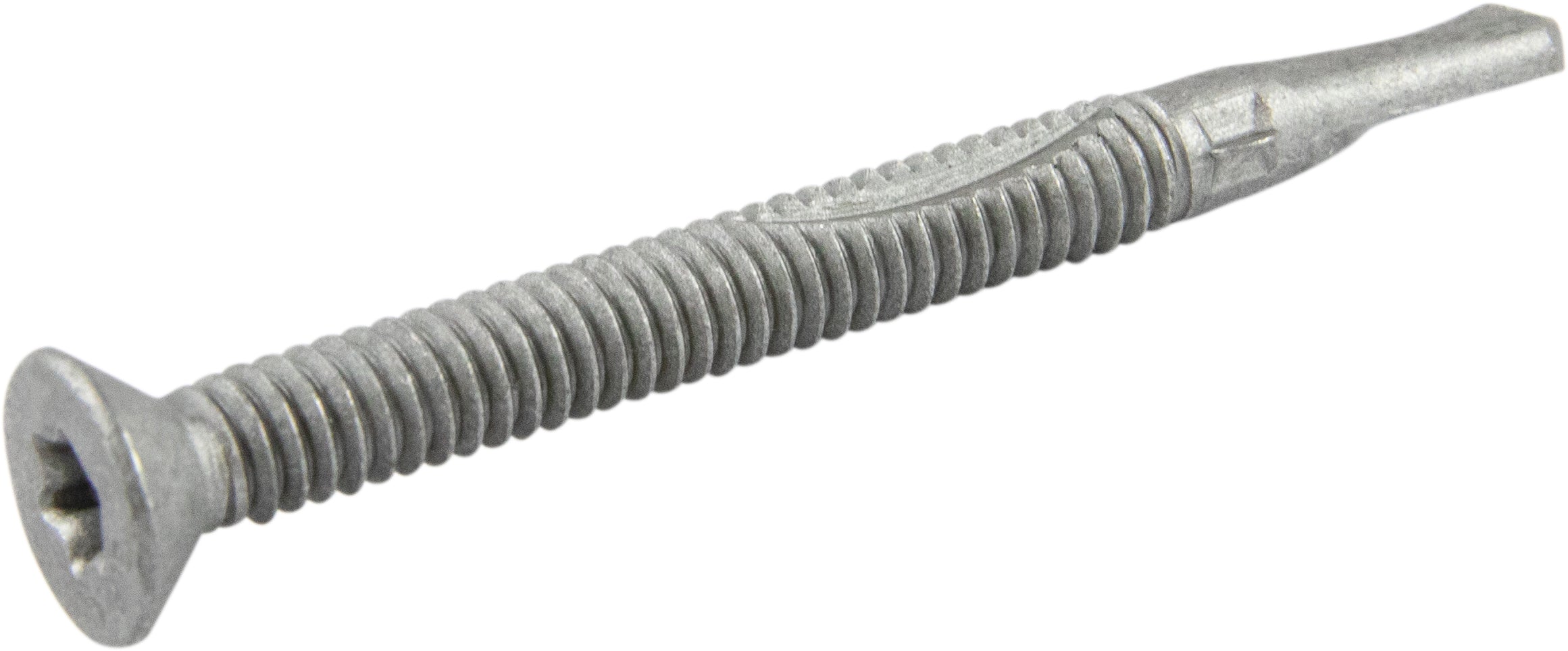 1/4-20 x 2 3/4 Star Flat Head Reamer Self Drilling Screws w/ Wings 410 ...