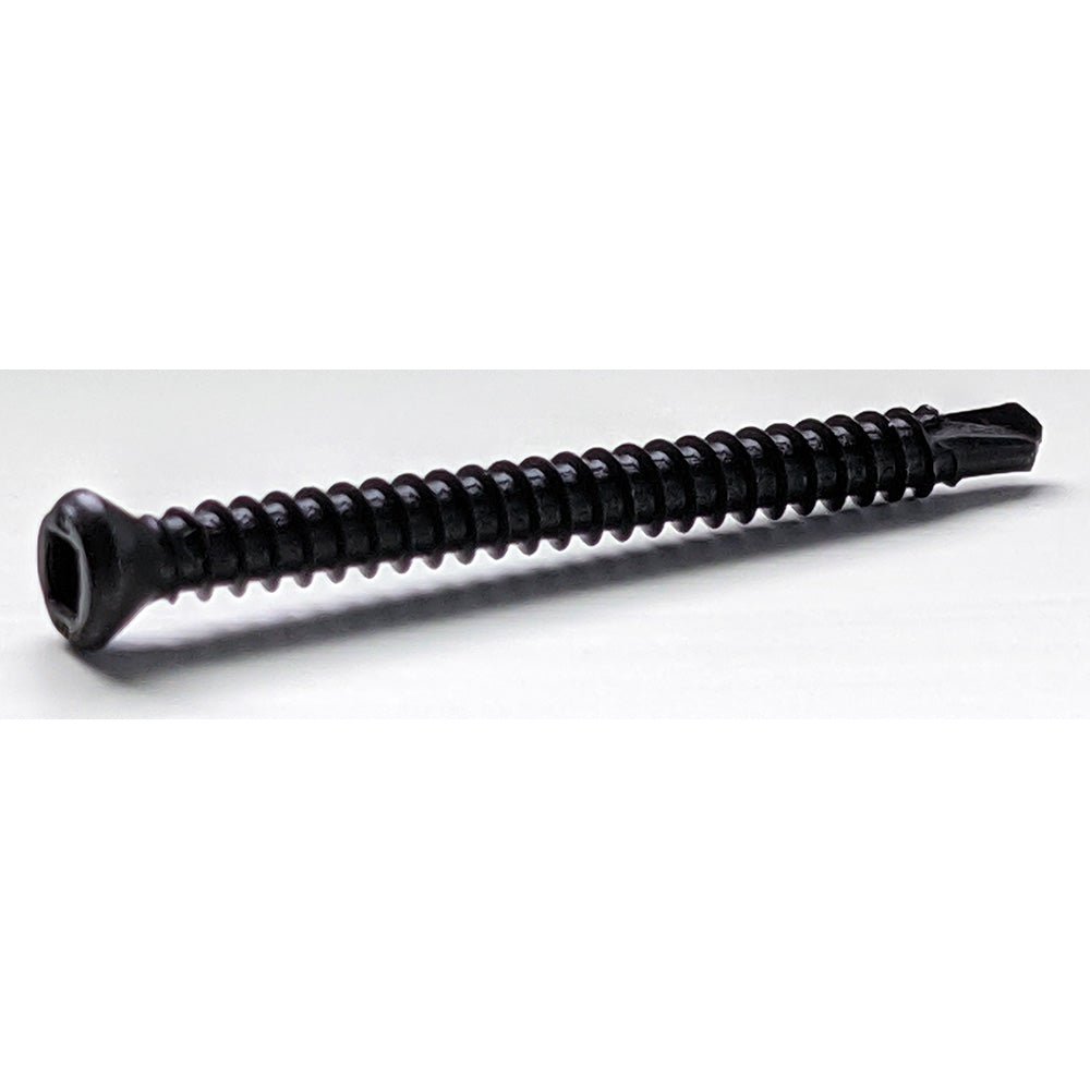 6-20 x 2-1/4 Strong Point® Square Drive Trim Head Self Drilling Screw ...